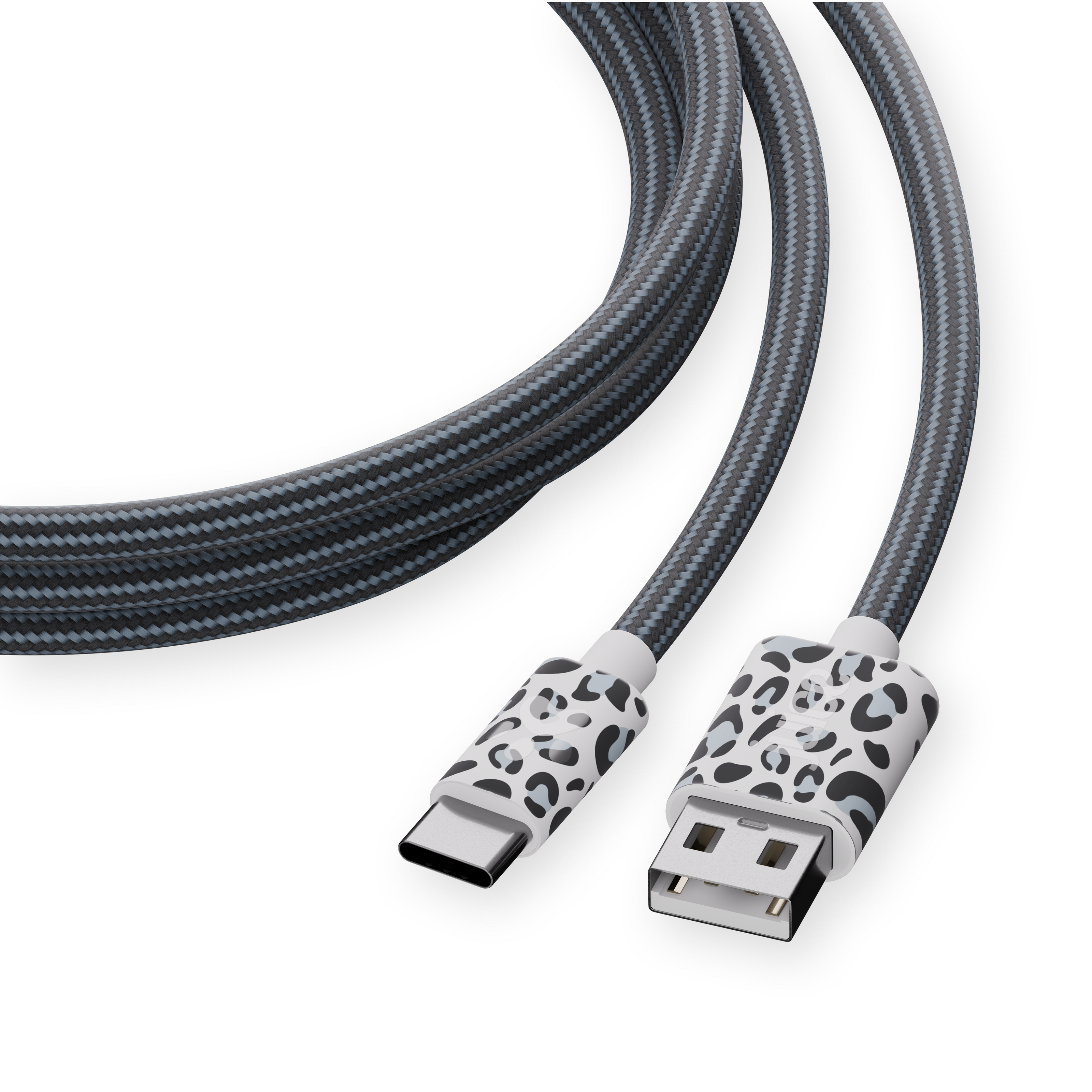 Juice Animals Type C Braided 1M Charging Cable