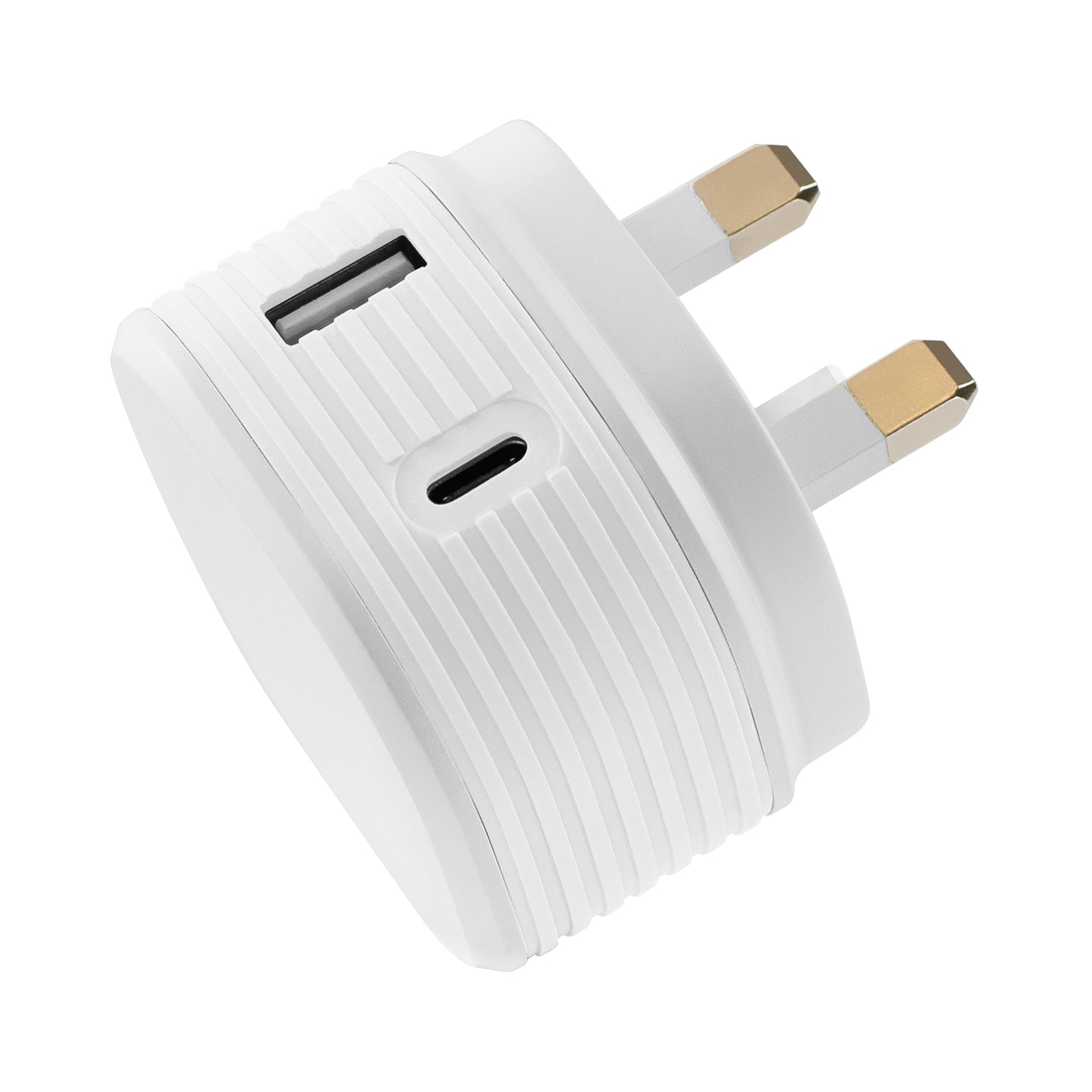 30W Dual Port Fast Charger Plug from Juice | USB-A and USB-C Ports